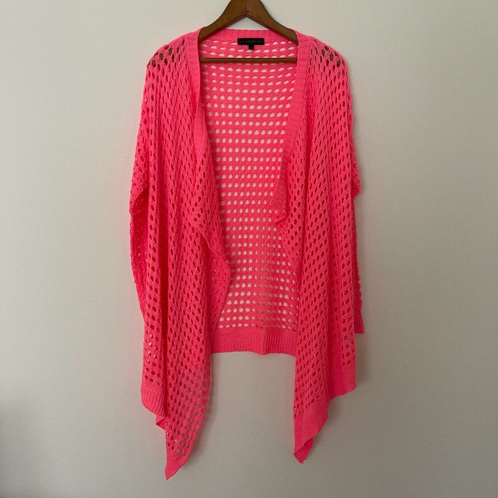 Neon Crochet Cardigan - Gem